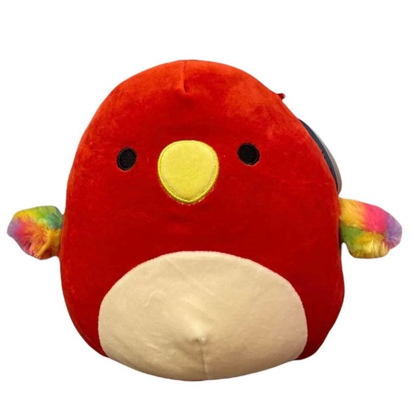 Squishmallows | Toys | Squishmallow Paco Red Parrot 8 Plush Bird ...